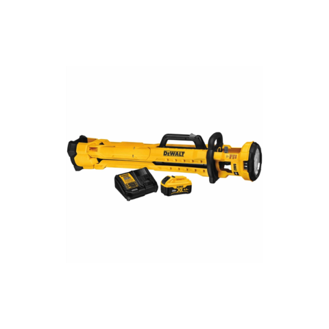 DEWALT DCL079R1 20V Max XR Cordless 3,000-Lumen Tripod Light 6.0Ah Kit ...